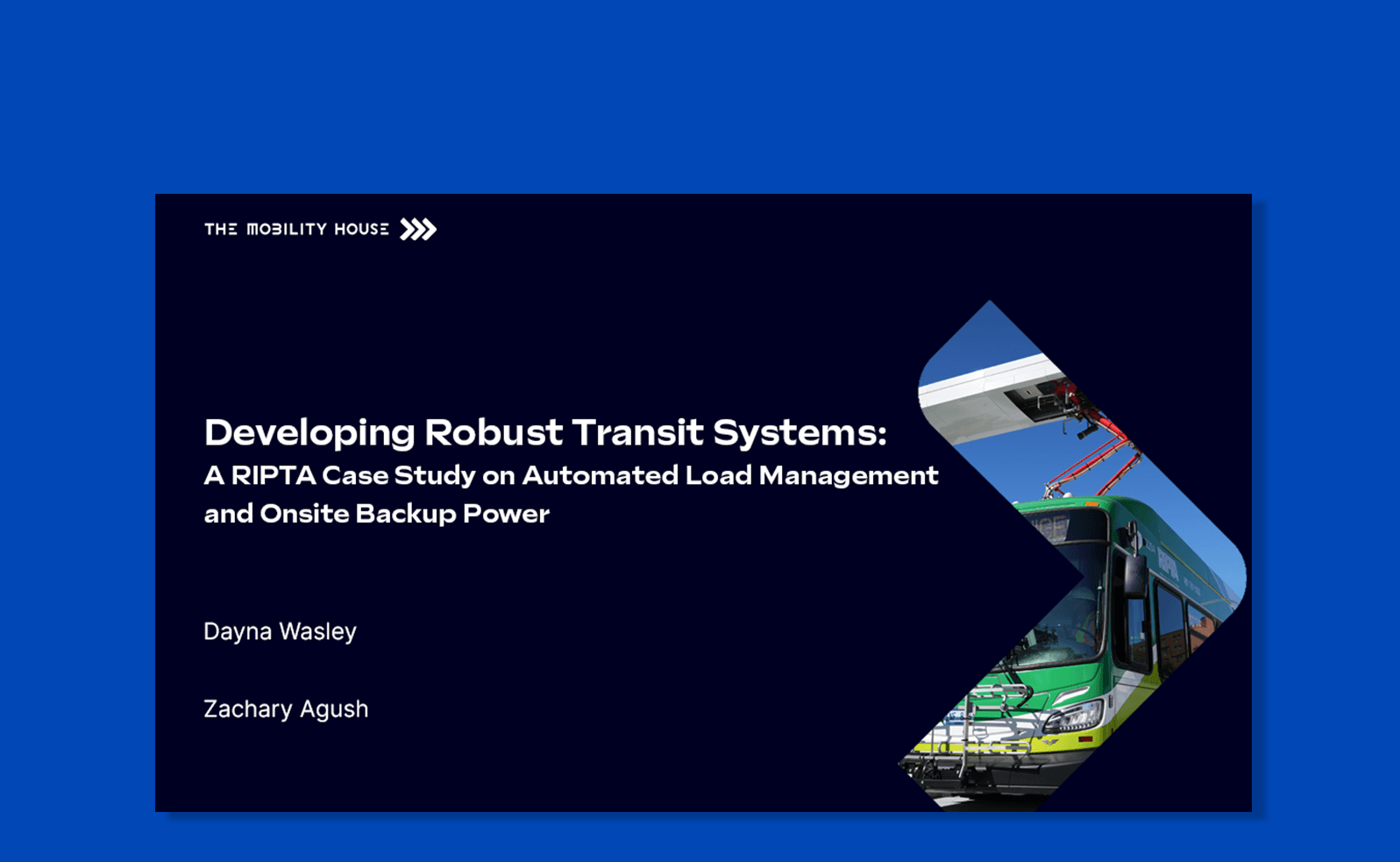 Developing Robust Transit Systems: A RIPTA Case Study