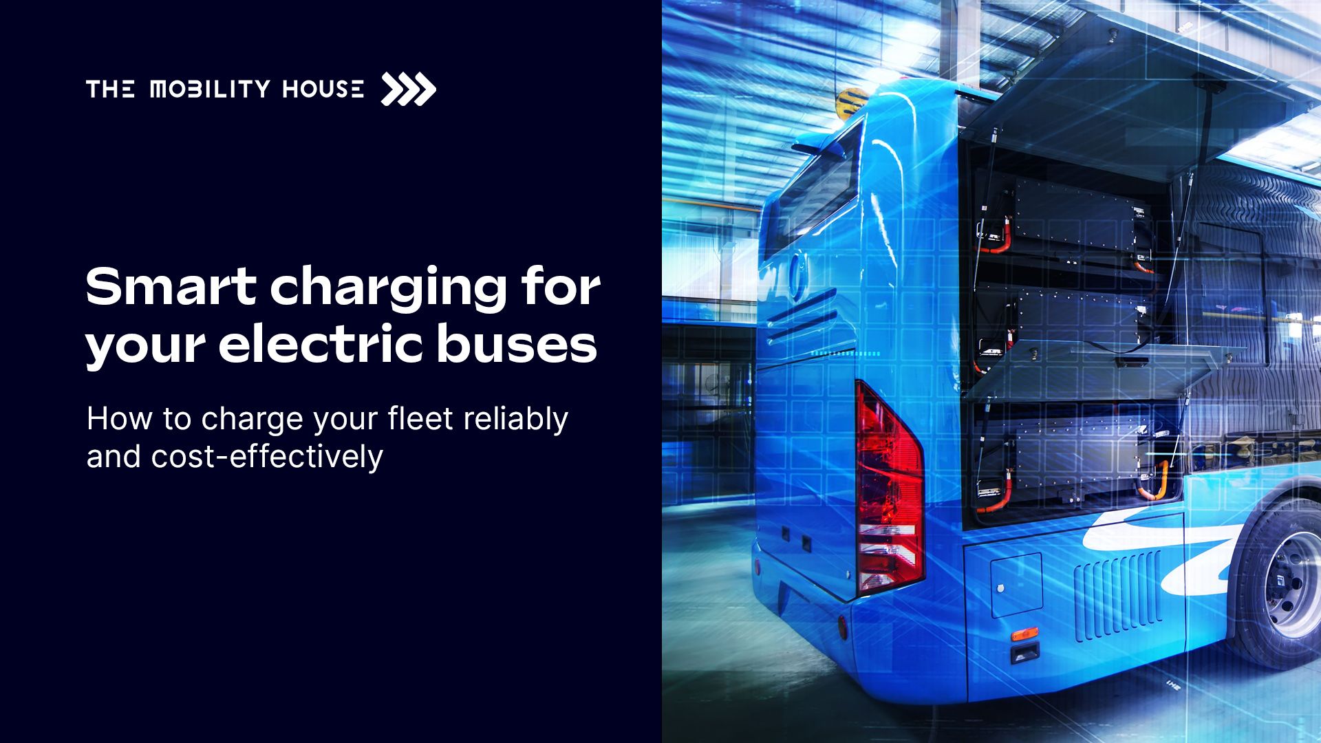 Smart charging for your electric buses