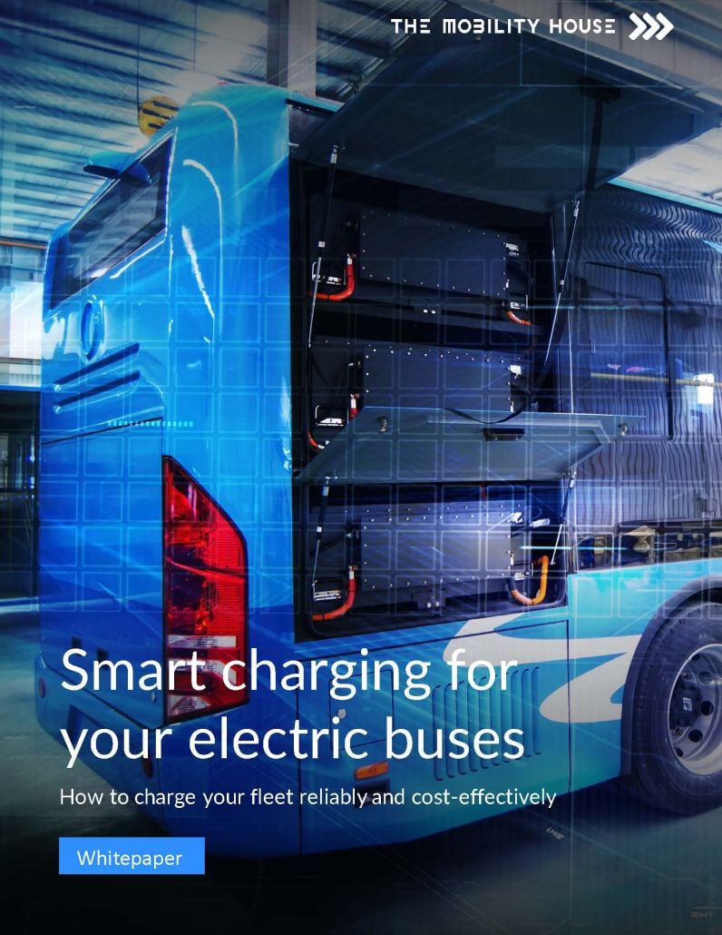 Smart charging for your electric buses